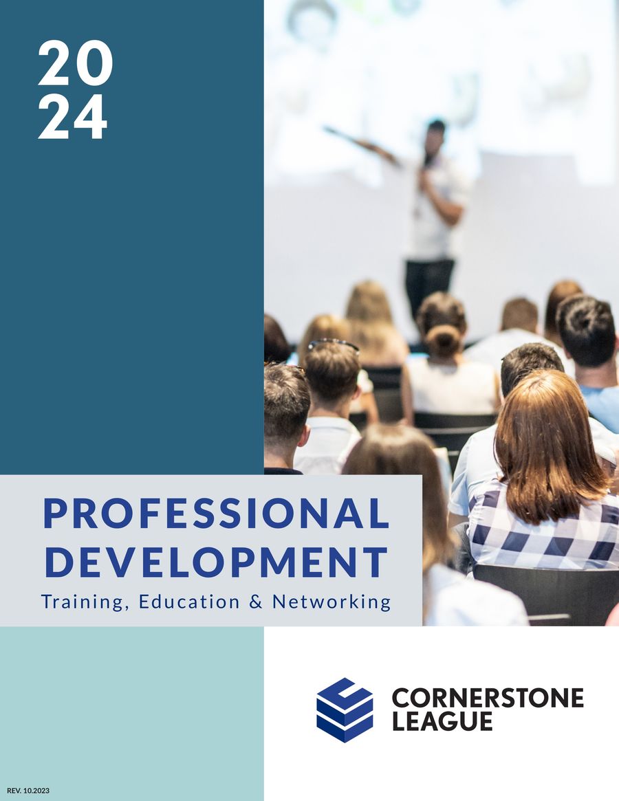2024 Professional Development Brochure by Cornerstone League