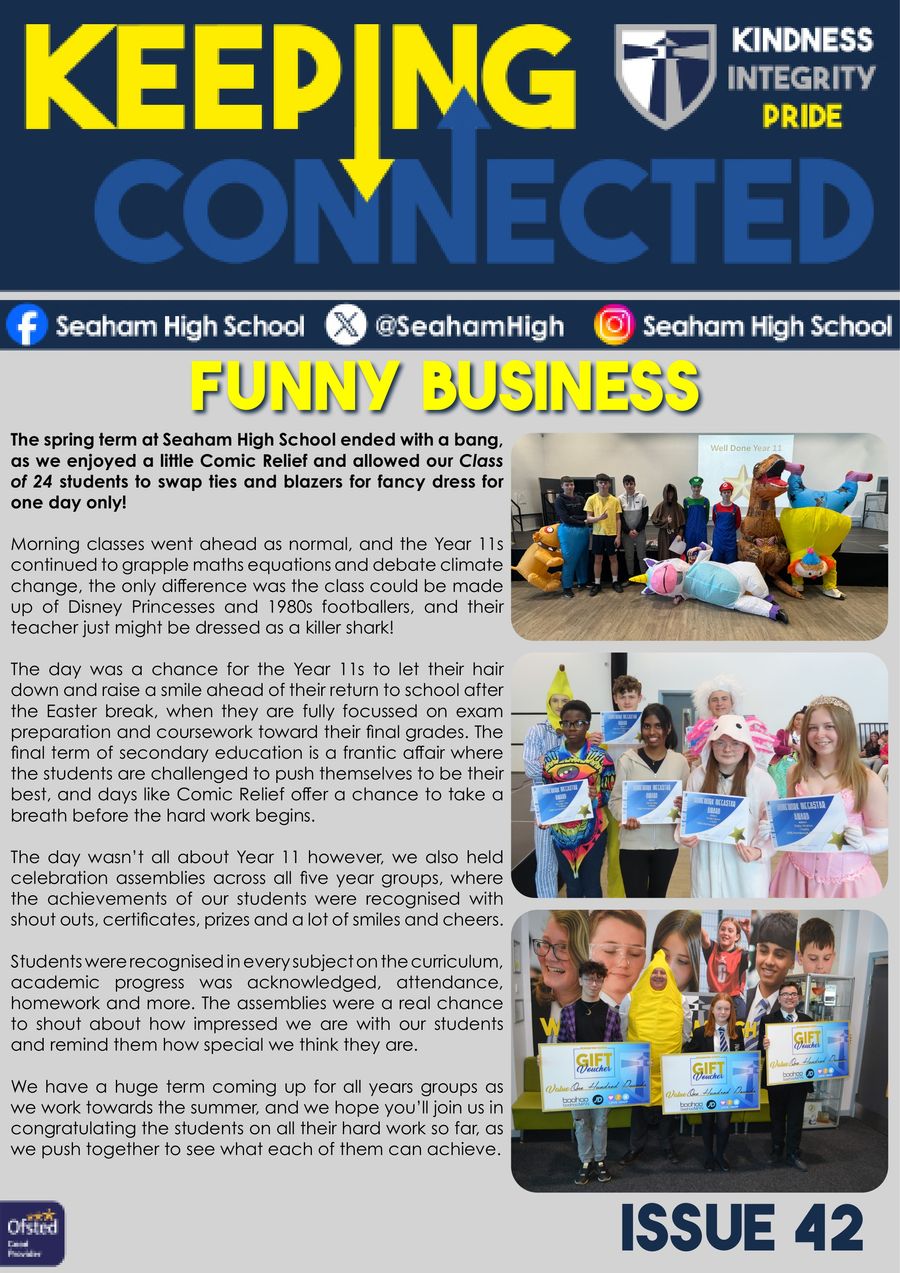 Keeping Connected issue 42 by Seaham High School - Flipsnack