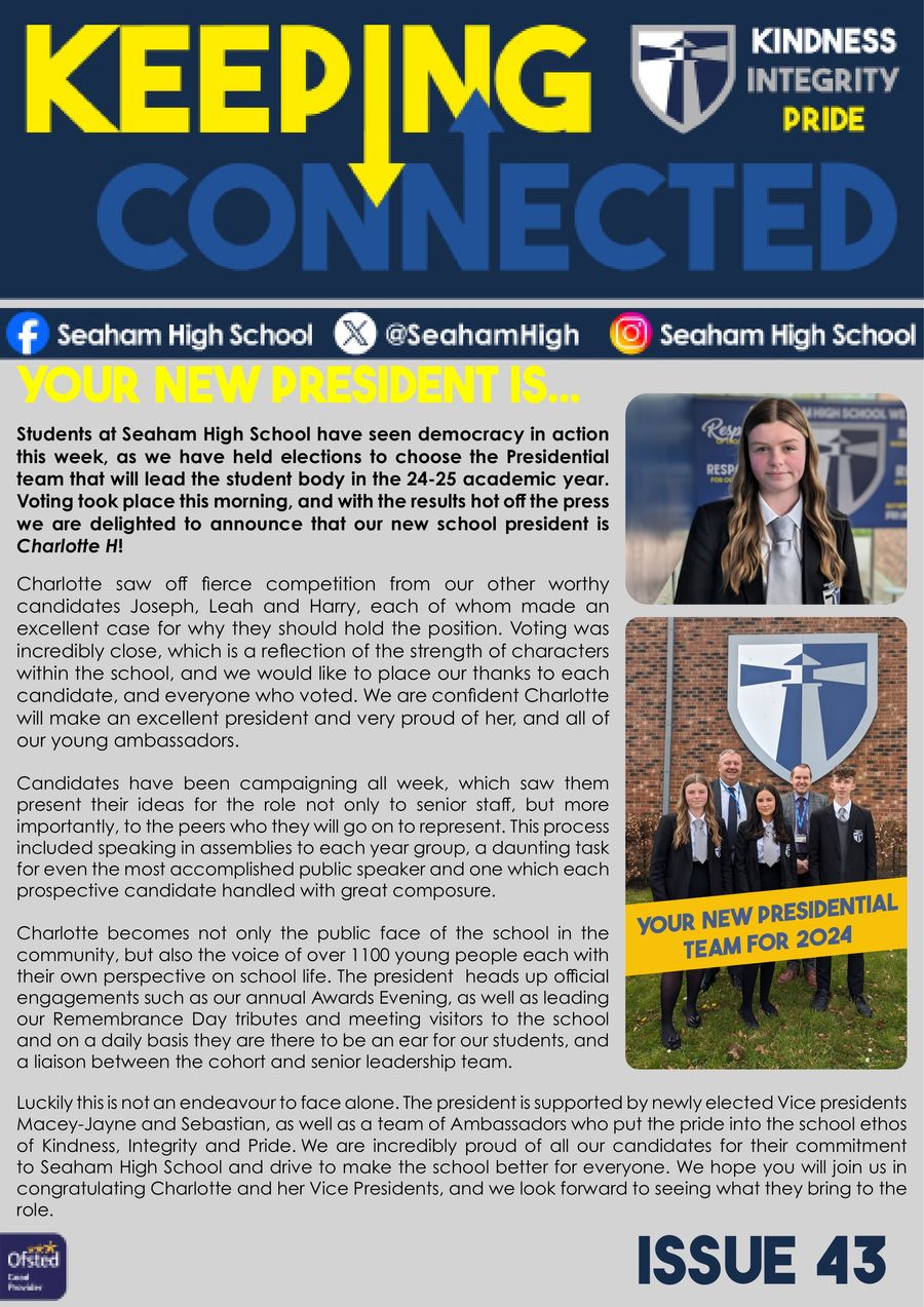 Keeping Connected issue 43 by Seaham High School - Flipsnack