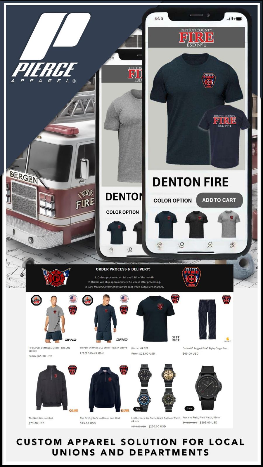 Pierce Apparel - FIRE DEPT MARKETING DECK by Pierce Apparel - Flipsnack