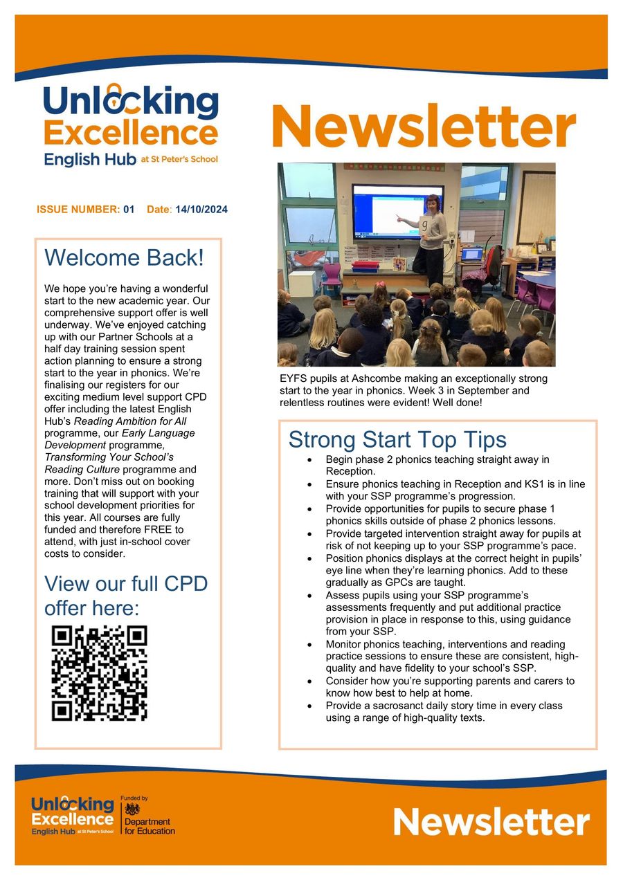 Unlocking Excellence Newsletter Term 1 24-25 by Janine Ashman - Flipsnack