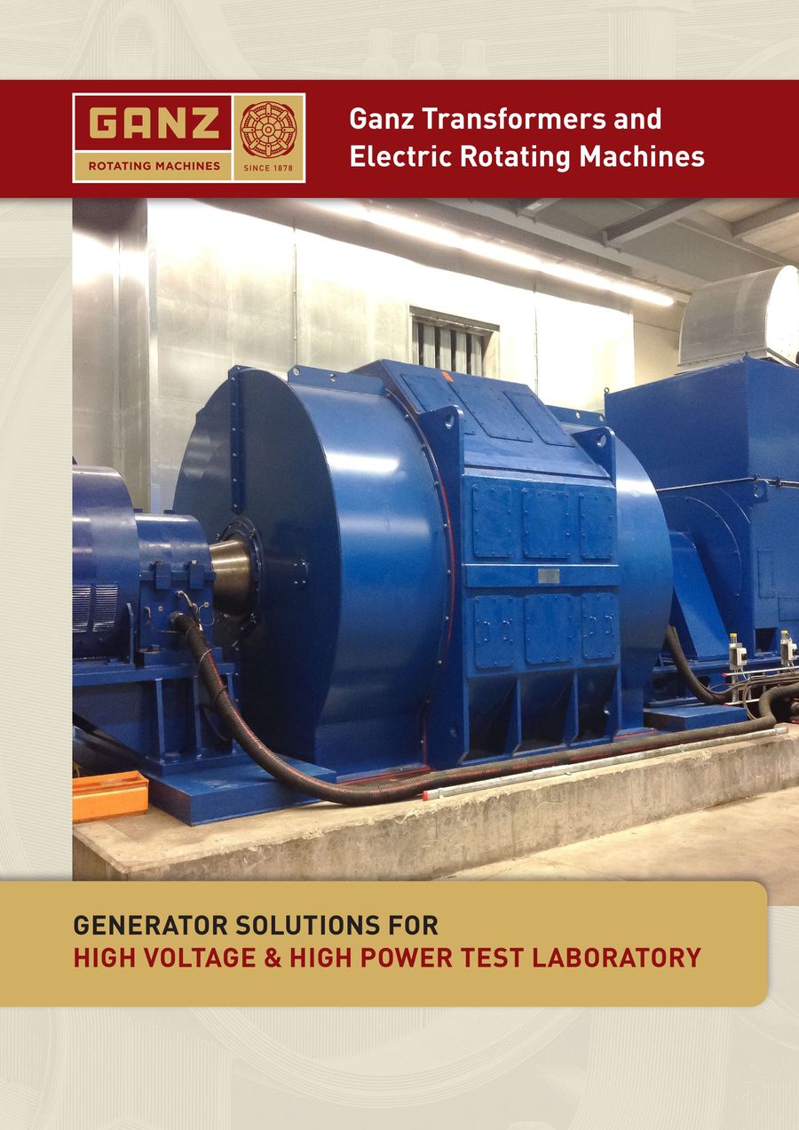 Ganz Testbay generators flyer by Anna Szondi - Flipsnack