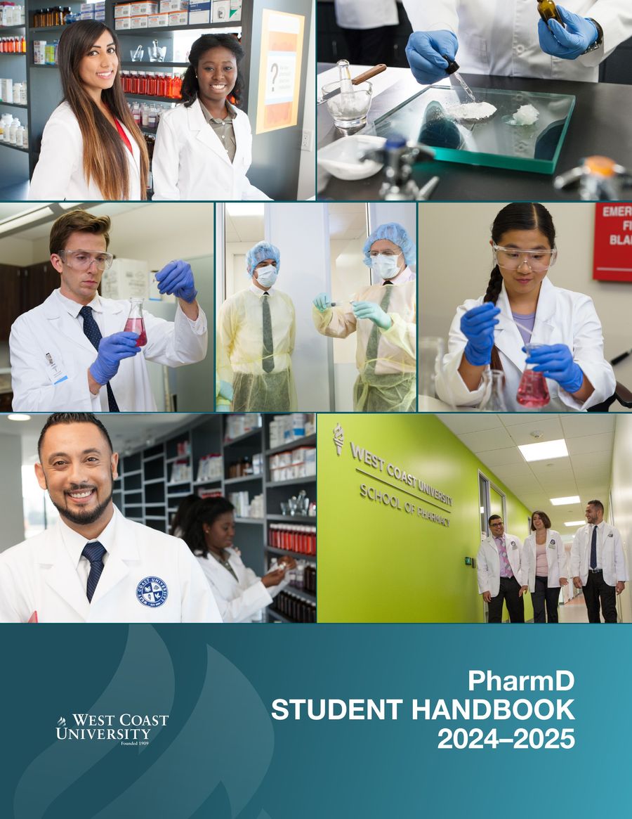 WCU School of Pharmacy Student Handbook 2024-2025 by West Coast ...