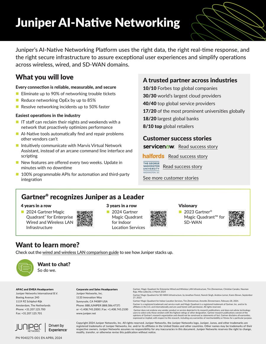 Why Juniper AI-Native Networking (To-Customer) by Ingram Micro...