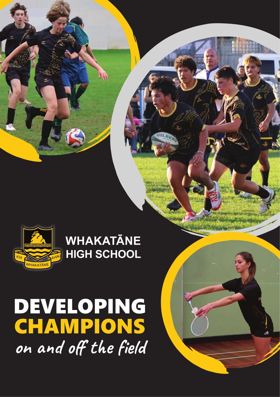 Sports at Whakatane High School by Whakatane High... - Flipsnack