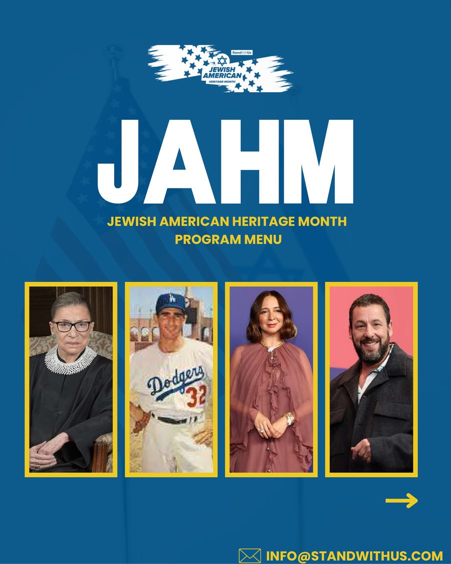JAHM Program Menu by StandWithUs - Flipsnack