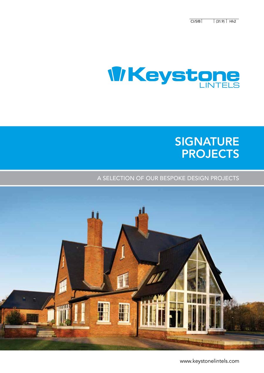 Keystone Lintels Signature Projects by Keystone Group - Flipsnack