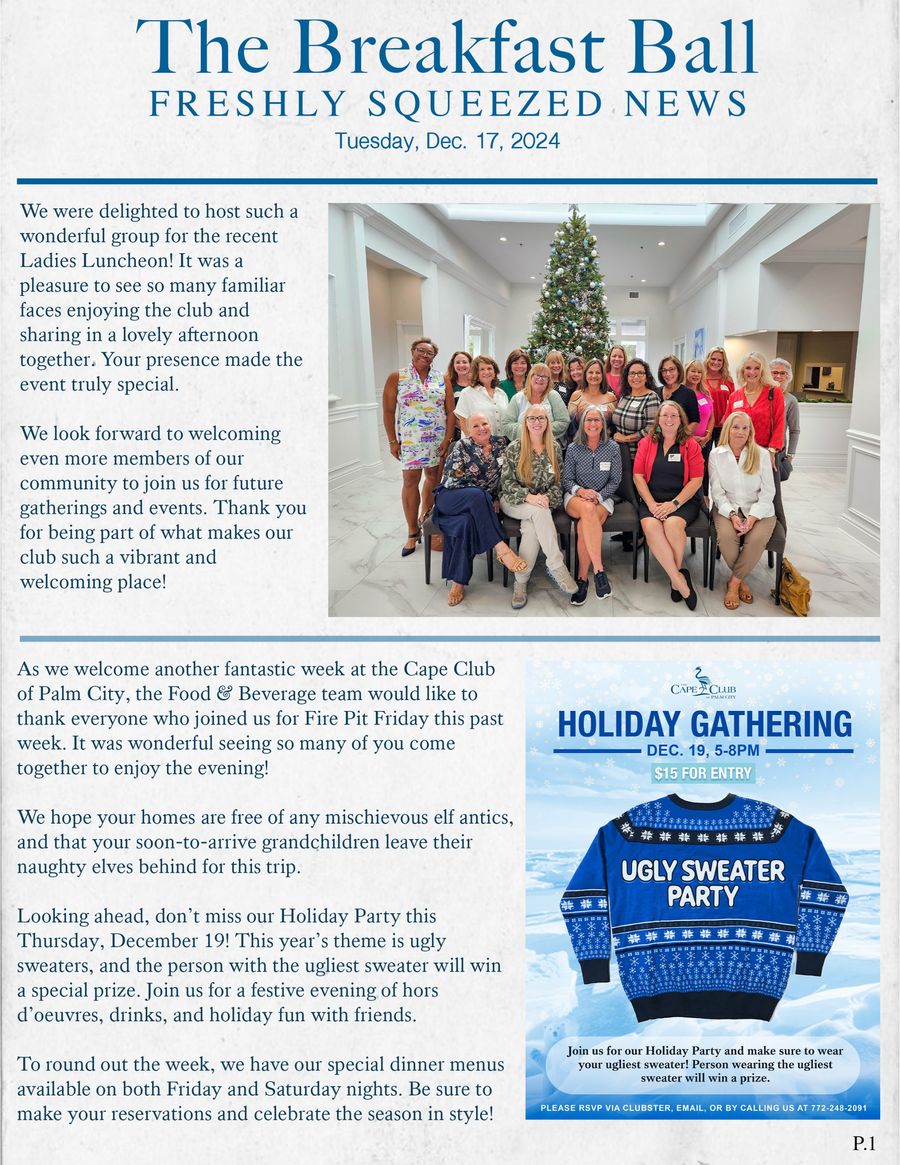 The Breakfast Ball - Dec. 17 by Mitko - Flipsnack