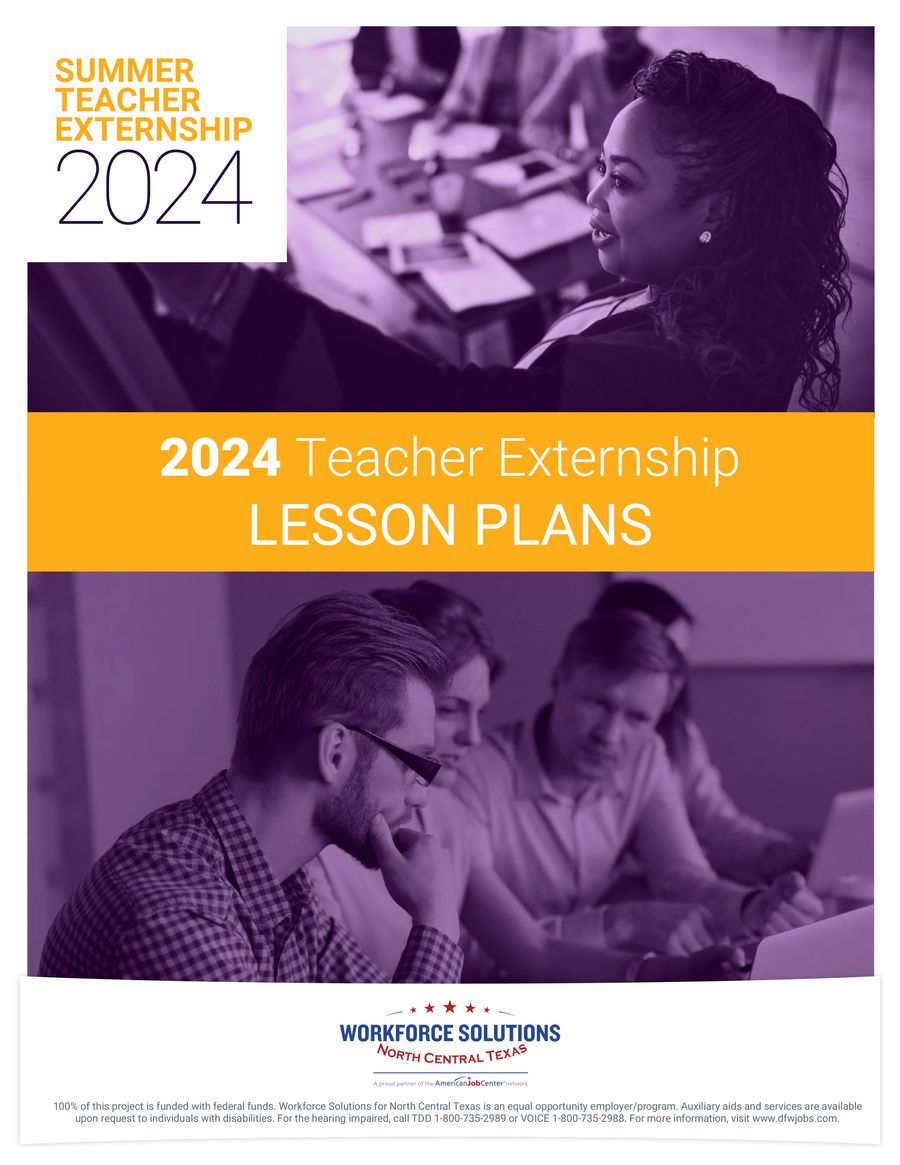 2024 Teacher Externship Lesson Plans by Diana Carranza - Flipsnack