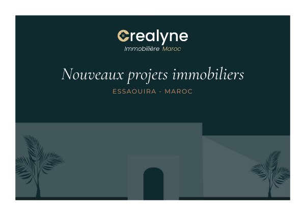 Crealyne Immobilière Maroc by Fluffy Agency - Flipsnack