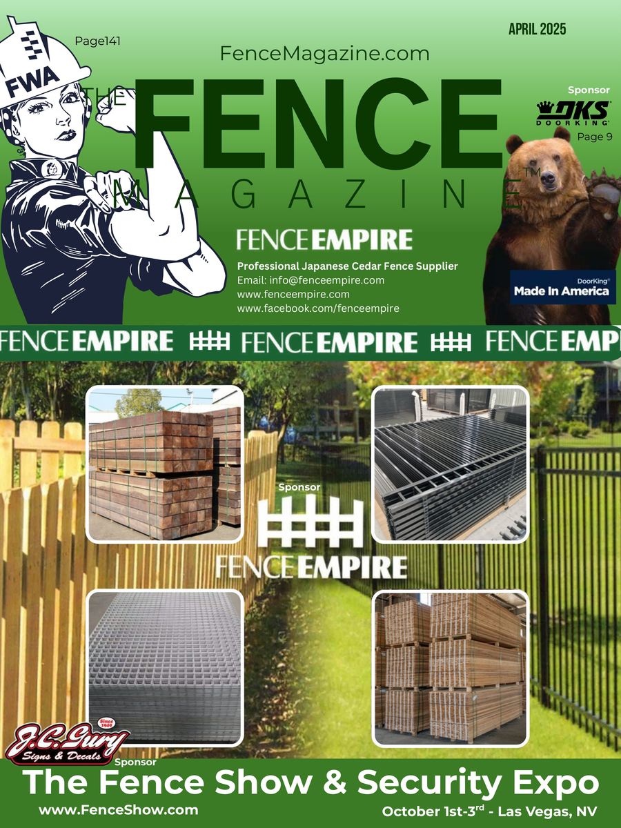 April 2025 - The Fence Magazine by Brian Frederiksen - Flipsnack