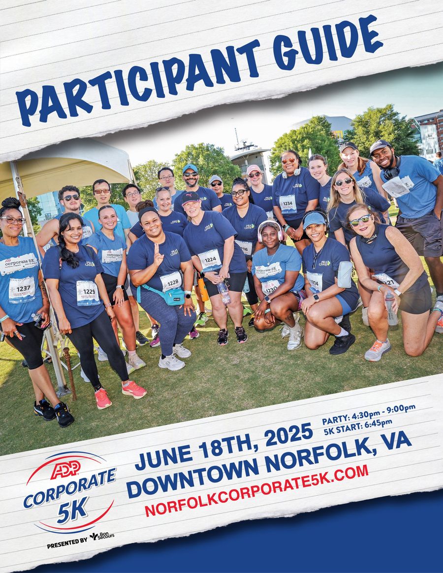 2025 ADP Corporate 5K presented by Bon Secours Participant Guide by J&A ...