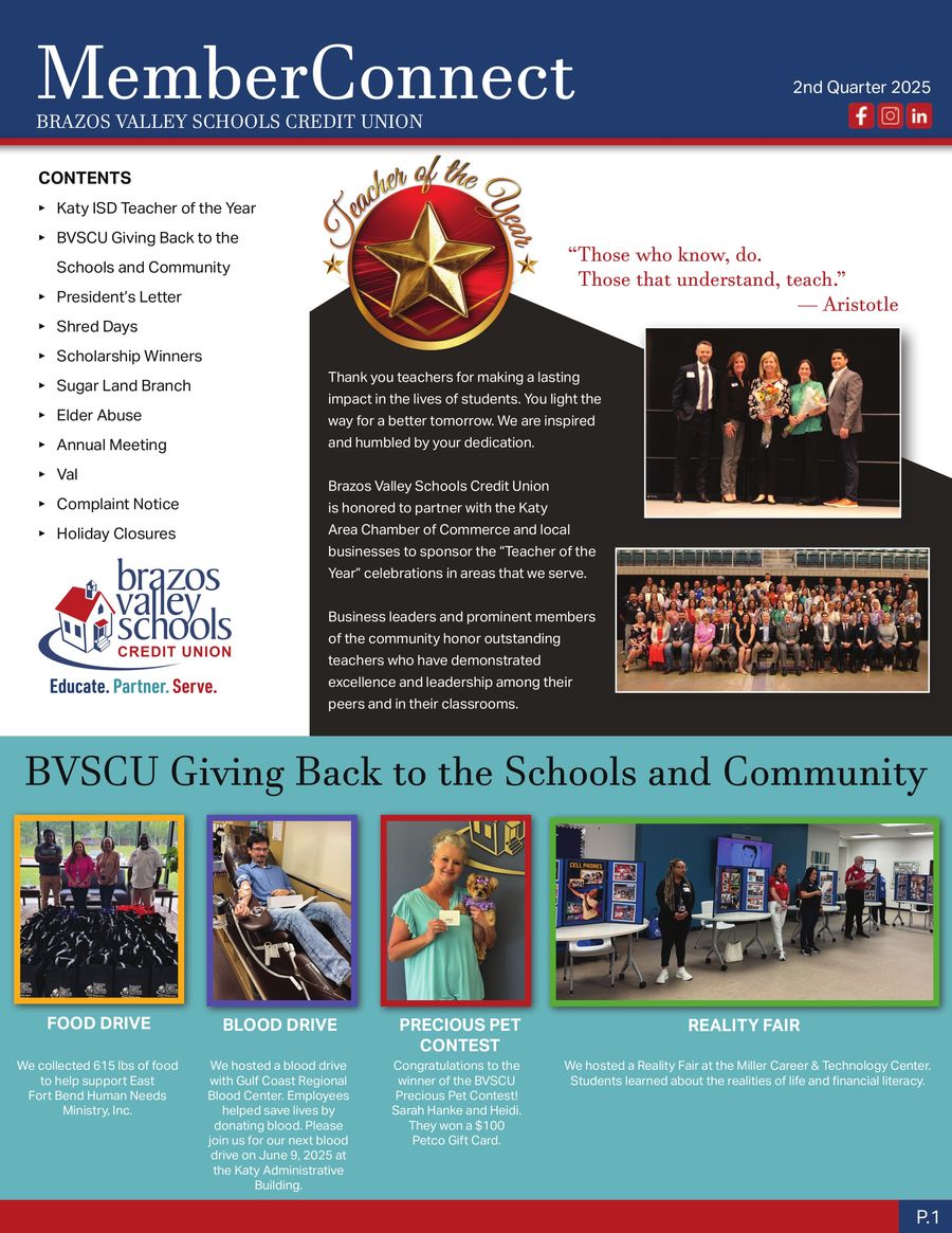 Member Connect 2025 -- 2nd Quarter by BVSCU-Marketing - Flipsnack