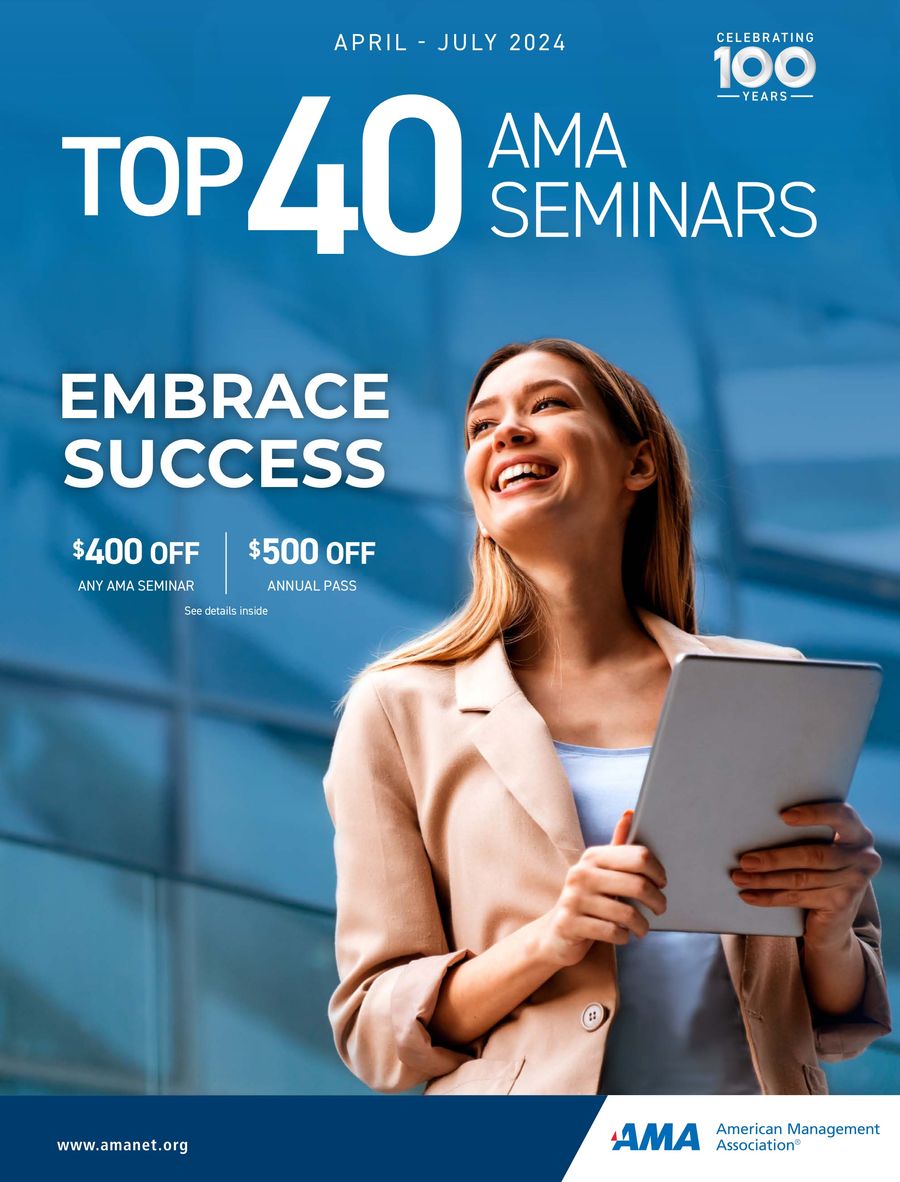 AMA Top 40 Booklet Spring 2024 by... - Flipsnack