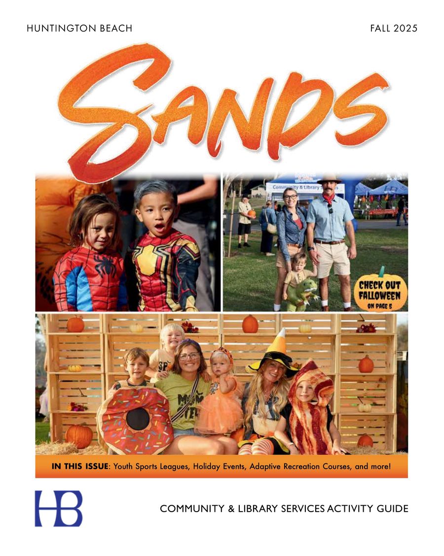 Fall 2025 SANDS Activity Guide by City of Huntington Beach... - Flipsnack