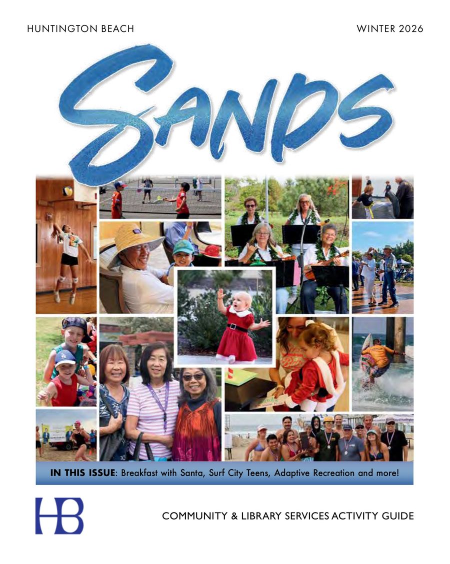 Winter 2026 SANDS Activity Guide by City of Huntington Beach... - Flipsnack