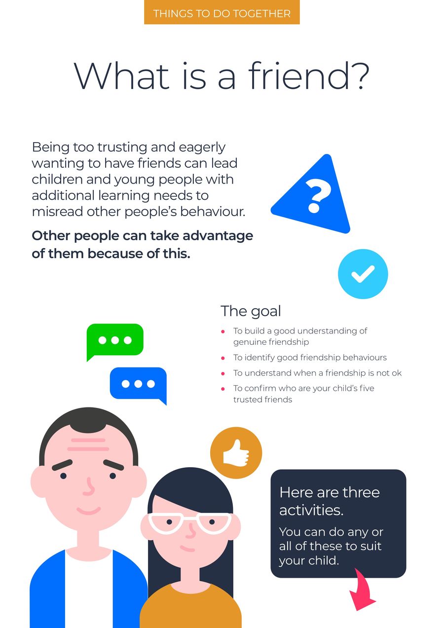 Online activity - learning what is a friend online by Internet Matters ...