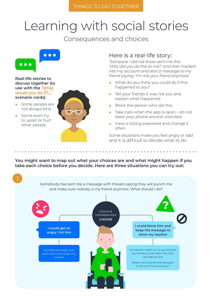 Online activities - Social stories to build critical thinking by ...