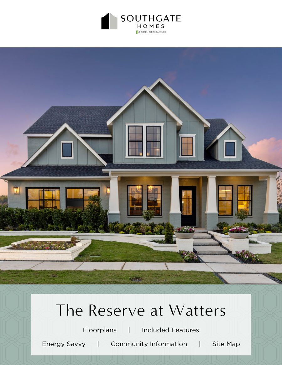 The Reserve at Watters Marketing Packet by CBJ, NH, SGH - Flipsnack
