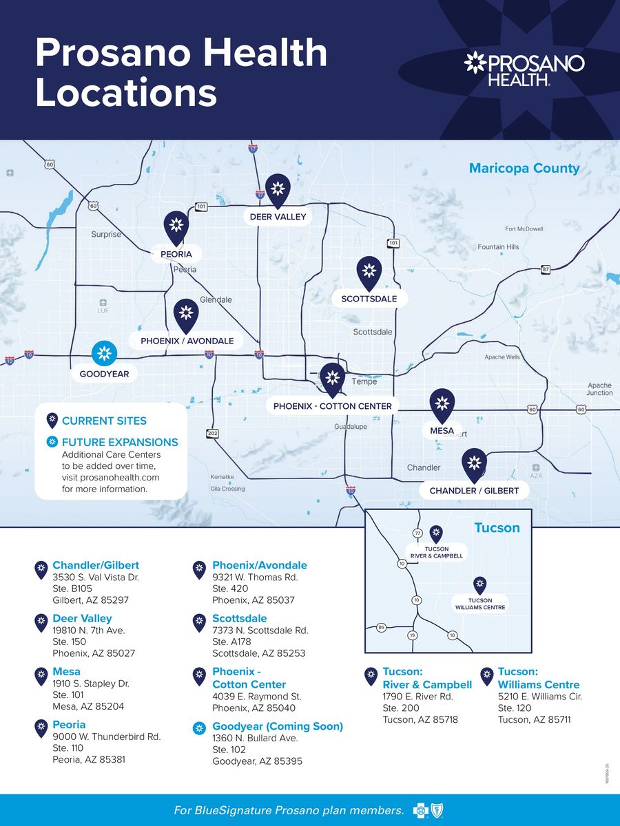 Prosano Map Flyer by AZ Blue - Flipsnack