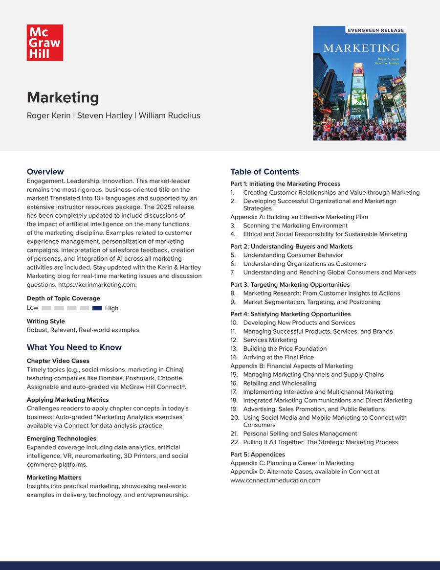 Product Flyer_Kerin_Marketing_Evergreen_2025 by McGraw Hill International