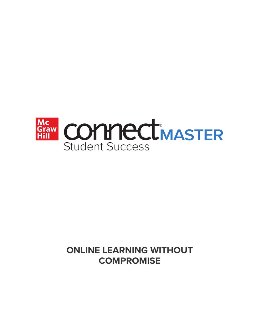 Connect Master Student Success by McGraw Hill International