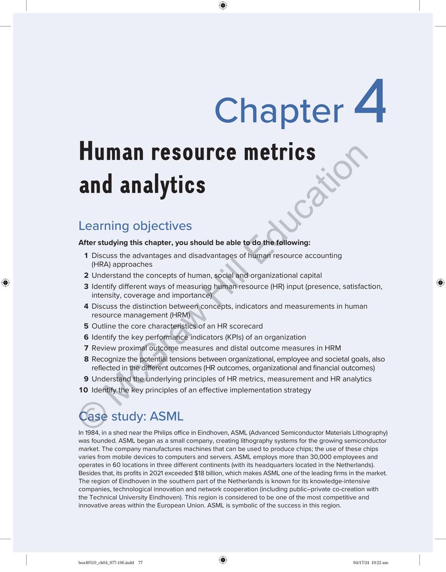 Boselie_Sample Chapter 4 by McGraw Hill International