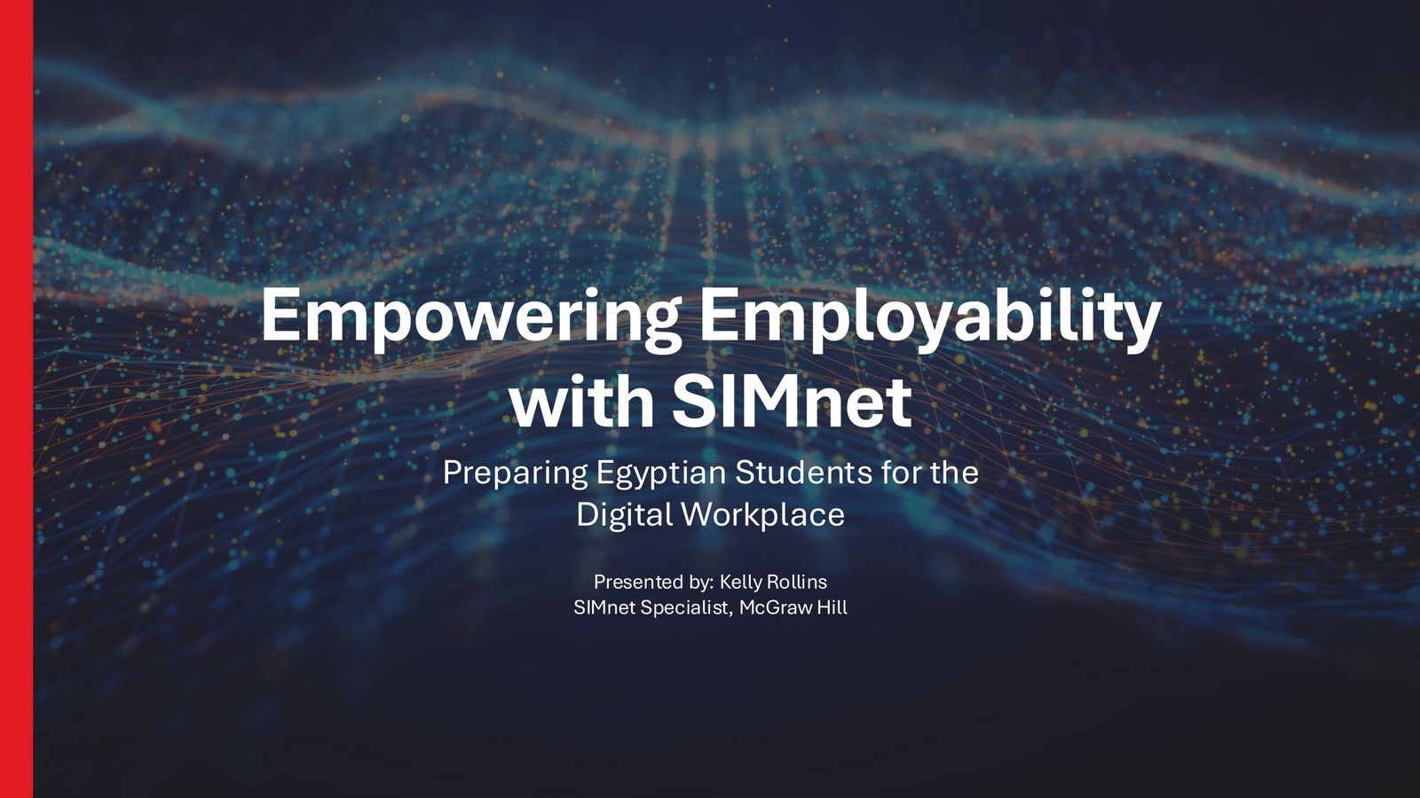 SIMnet Presentation by McGraw Hill International