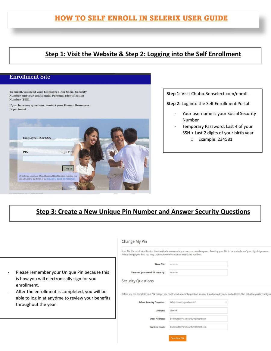 Selerix Self-Enrollment and Benefit Booklet by Bryan Schwartz - Flipsnack