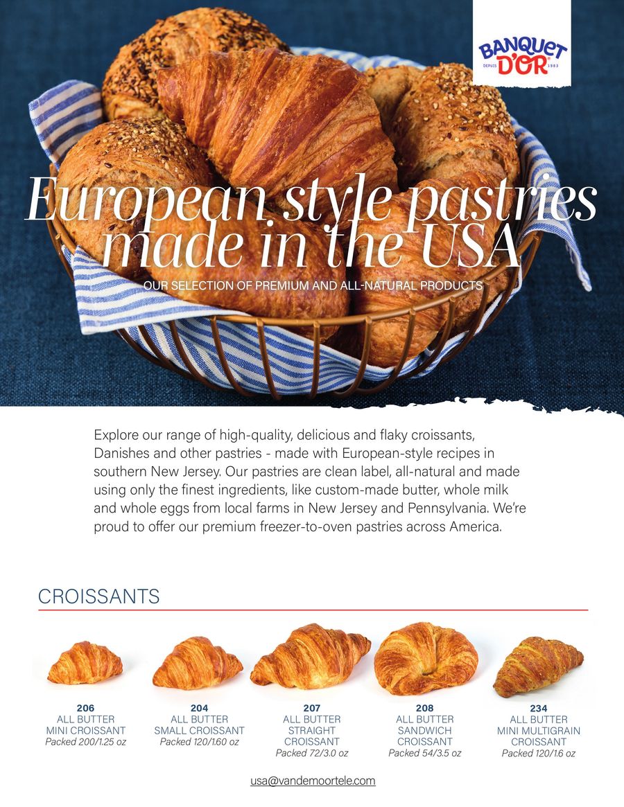 Banquet d'Or® Banneton Assortment - by Vandemoortele by... - Flipsnack
