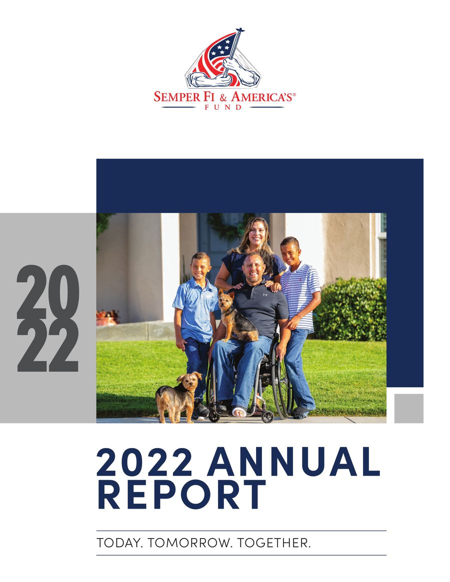 FY2022 Annual Report Semper Fi & America's Fund by Semper Fi...