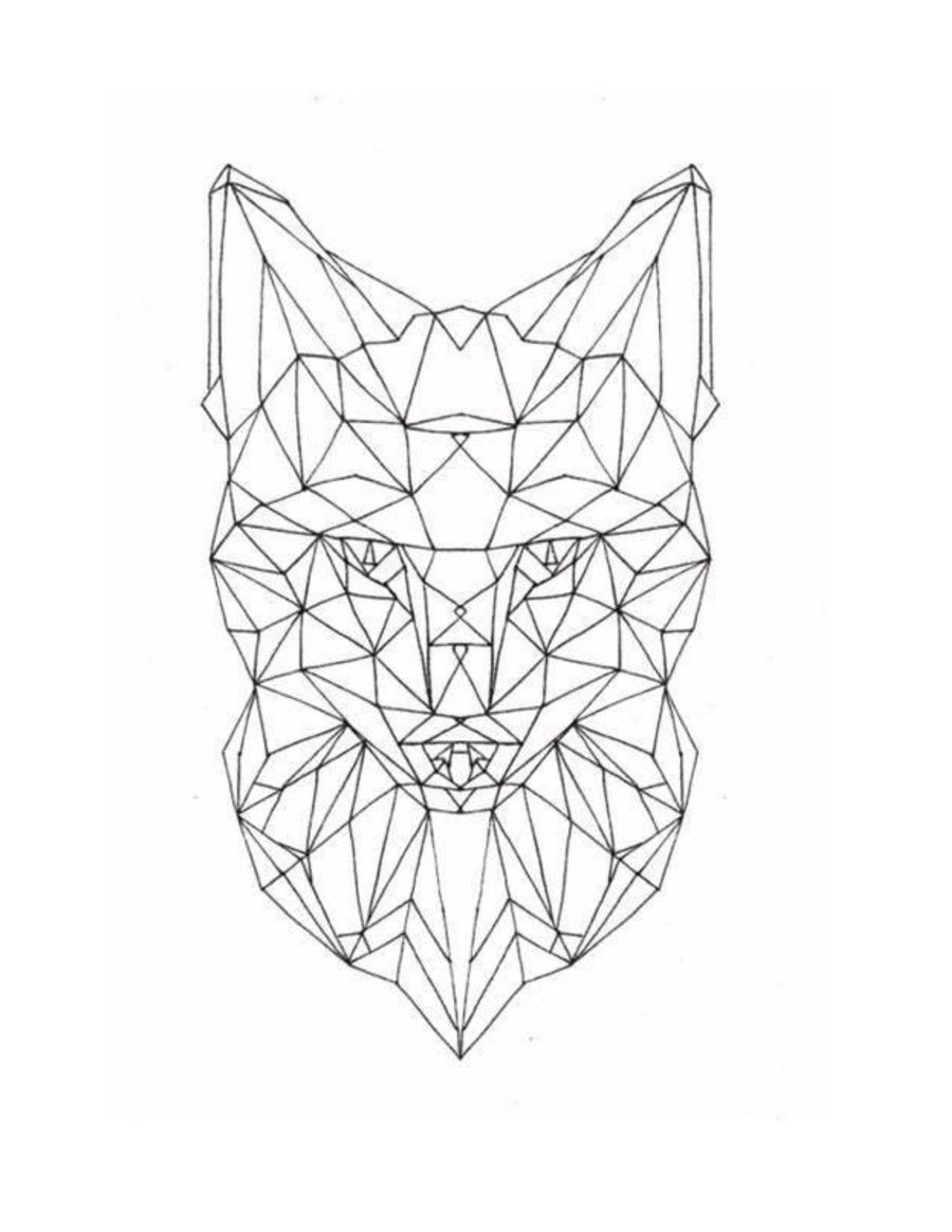 PolyArt Template 3... Dog Wolf by Cory Morgan - Flipsnack