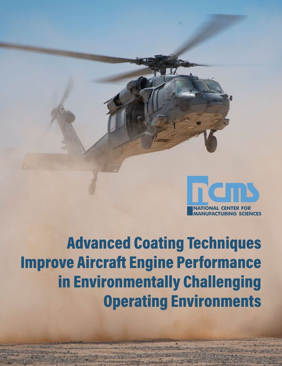 Advanced Coating Techniques Improve Aircraft Engine Performance by NCMS ...