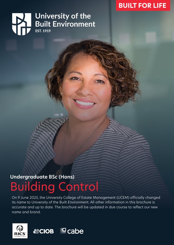 BSc (Hons) Building Control by... - Flipsnack