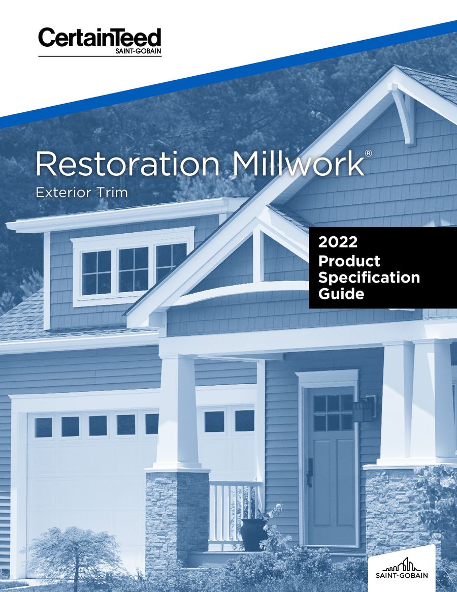 Restoration Millwork Product Specs Guide by ECMD, Inc. - Flipsnack