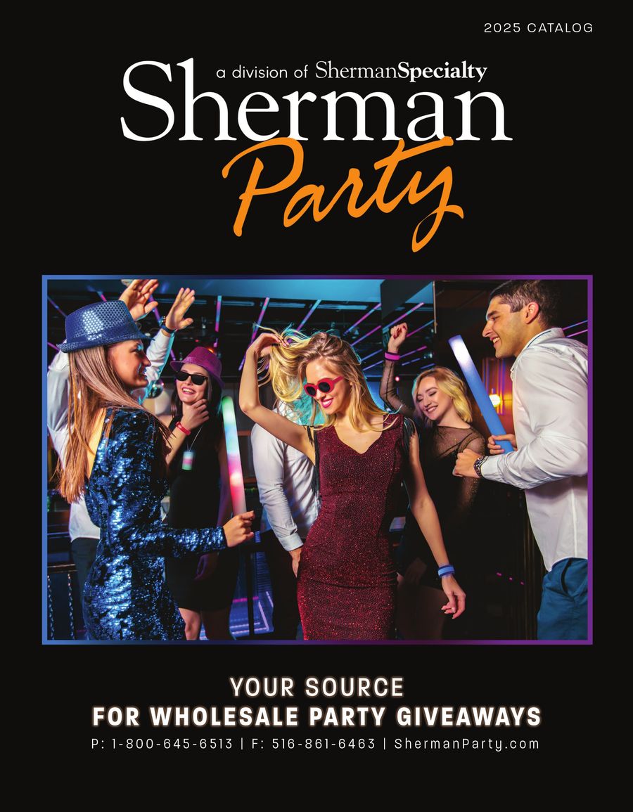 2025 Party Catalog by Sherman Specialty - Flipsnack