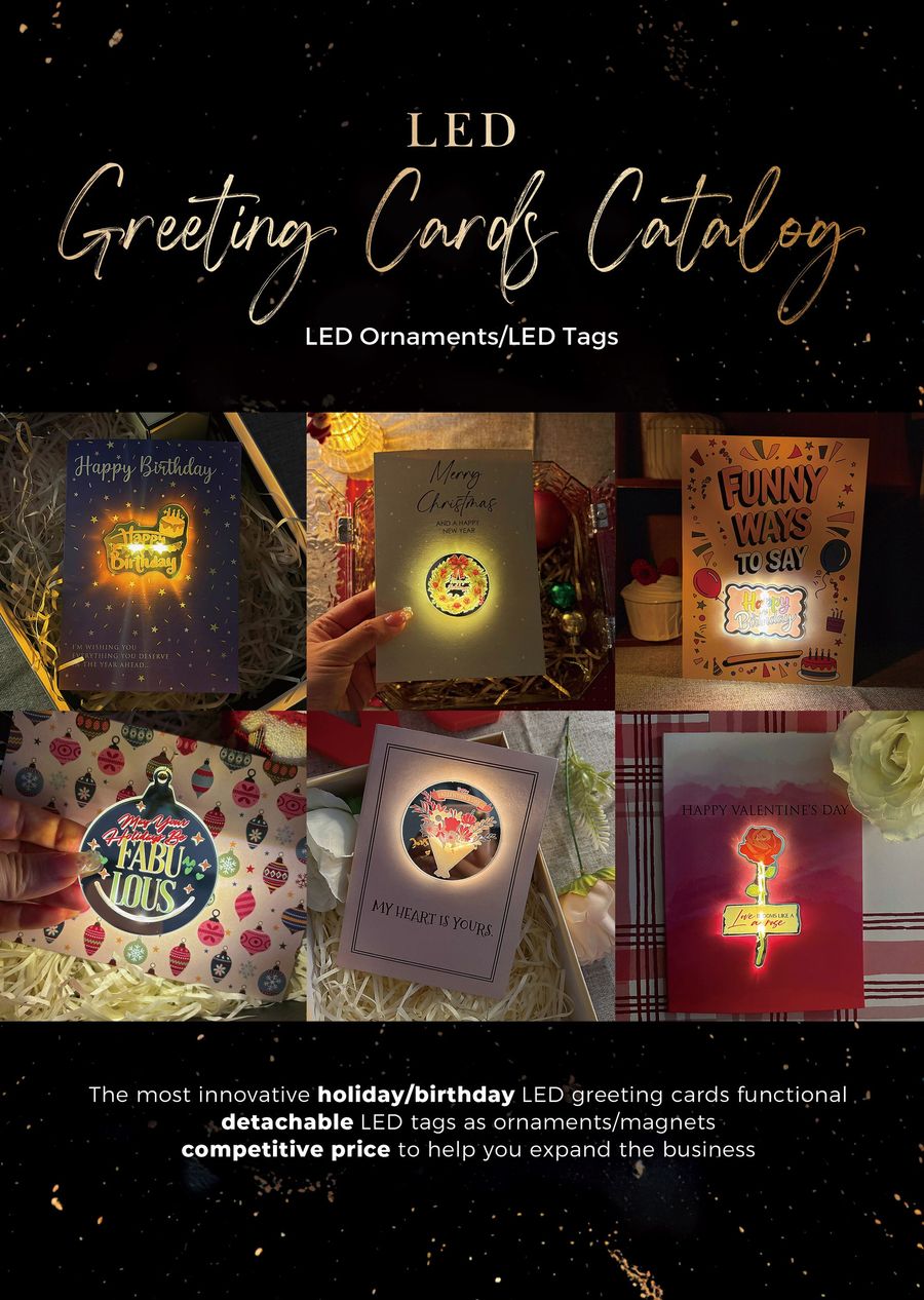 Janicepaper LED Greeting Cards Catalog by Mindy JP - Flipsnack