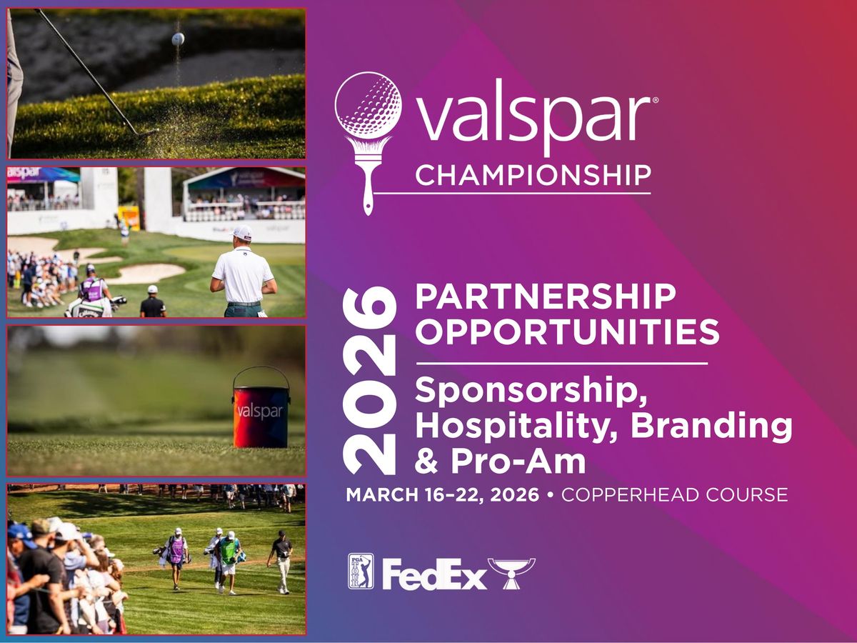 2026 Valspar Championship Sales Deck by Valspar Championship - Flipsnack