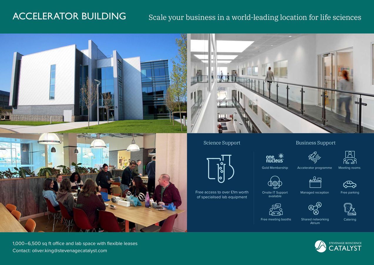 Accelerator Building at Stevenage BioScience Catalyst by... - Flipsnack