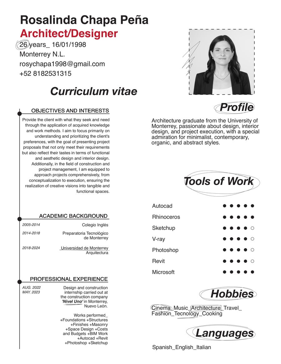 CV Rosalinda Chapa by Rosy Chapa - Flipsnack