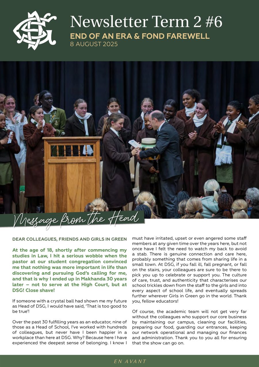 Senior Newsletter 8 August 2025 by Victoria Mallett - Flipsnack