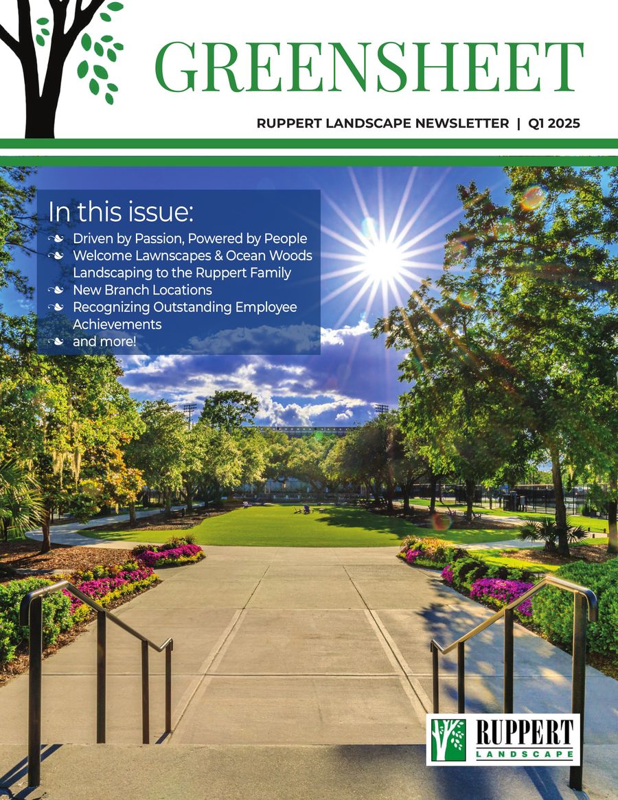Q1 2025 Greensheet Newsletter by Ruppert Landscape - Flipsnack