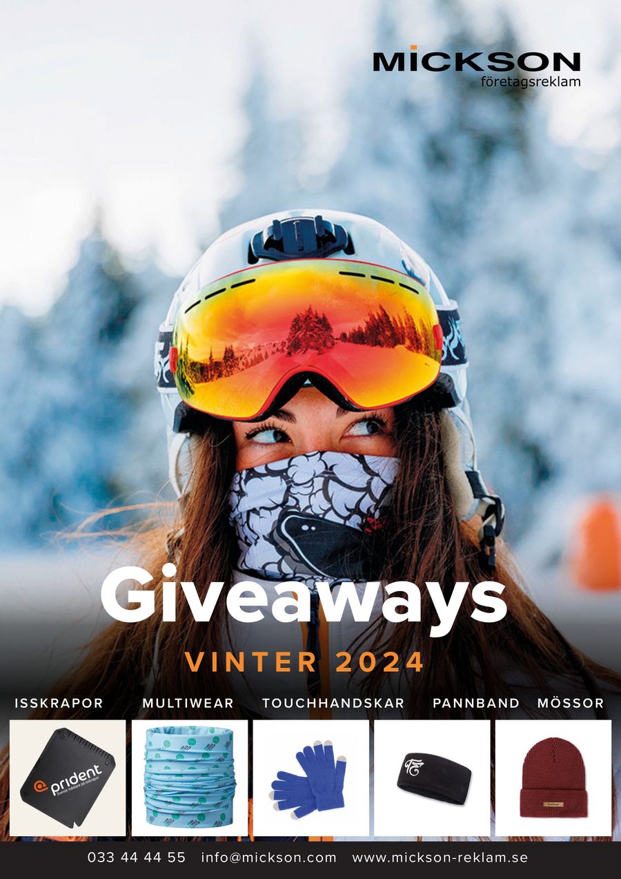 Mickson Giveaways Vinter 2024 by Mickson - Flipsnack