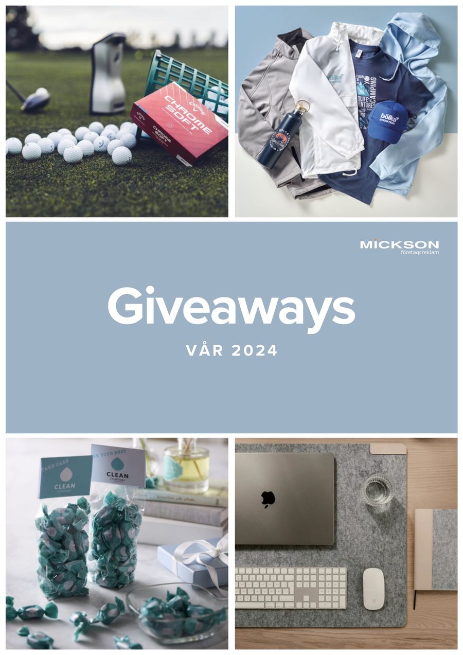 Mickson Giveaways Vår 2024 by Mickson - Flipsnack