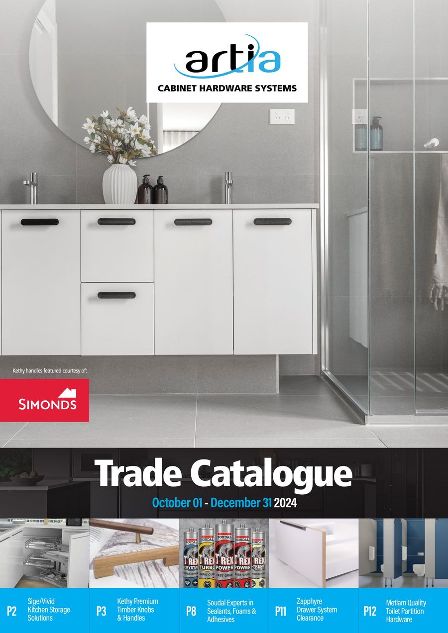 Artia AUS - Q4 2024 Catalogue (Flipsnack) by CGL - Flipsnack