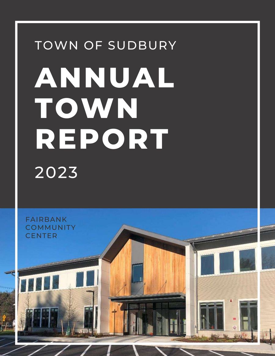 Sudbury 2023 Town Report by Leila - Flipsnack
