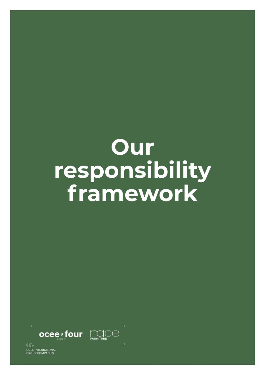 OCI Corporate Responsibility Framework by Ocee & Four Design