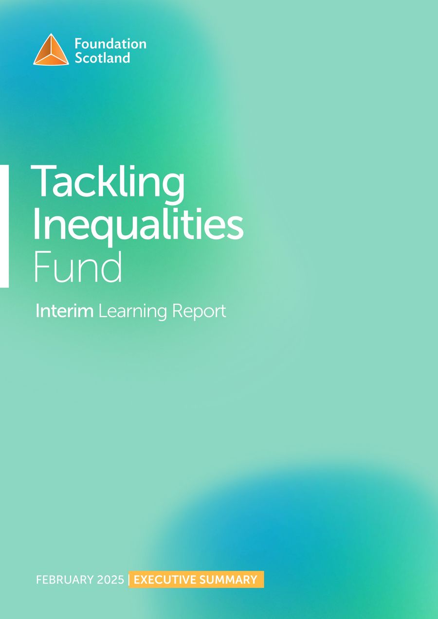 Exec Summary Tackling Inequalities Fund Interim Report by Deborah Cowan - Flipsnack