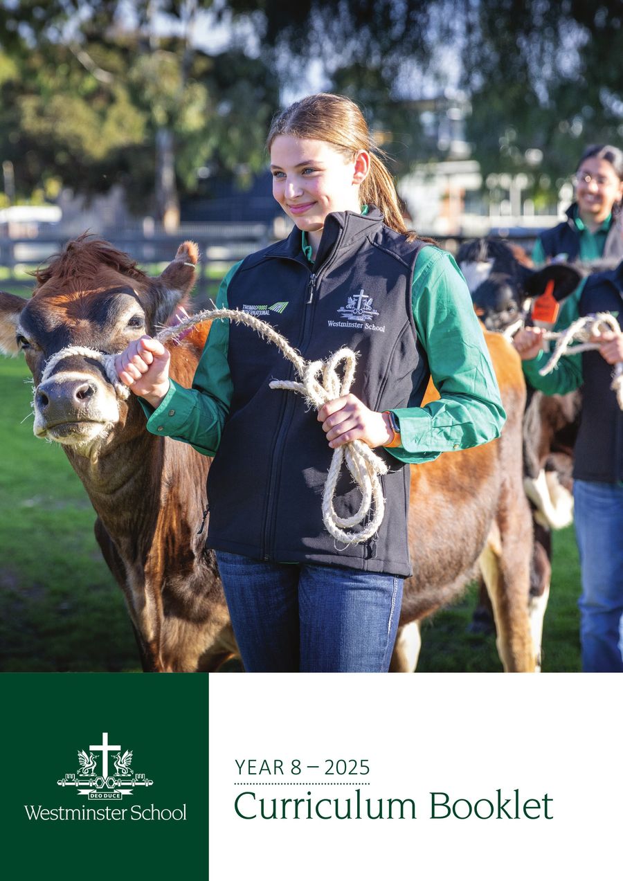 2025 Year 8 Curriculum Booklet by Westminster School - Flipsnack