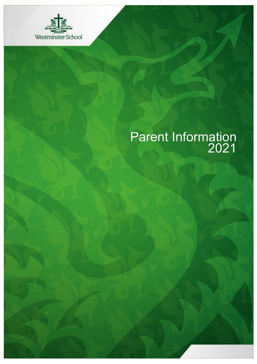 2021-Parent-Information-Booklet by Westminster School - Flipsnack